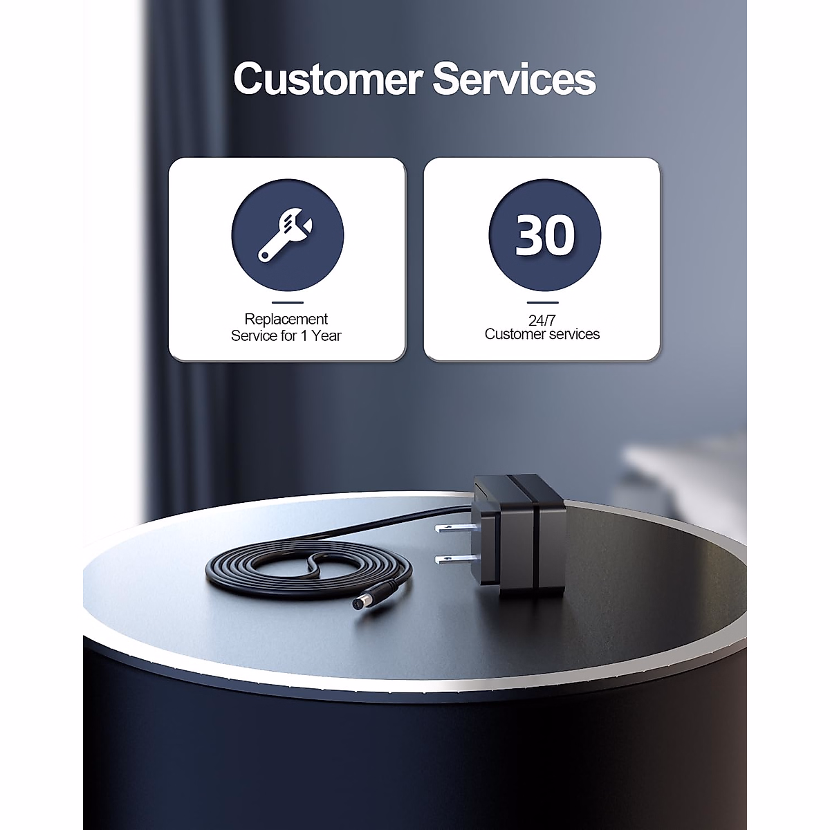 26V Charger Fit for TINECO A10 A11 Dash Hero Master iFLOOR 3 Series Floor ONE S3 S5 Pure ONE X Smart Wet Dry Cordless Vacuum Cleaner AC Adapter Power Cord Supply for YLS0241A-T260080