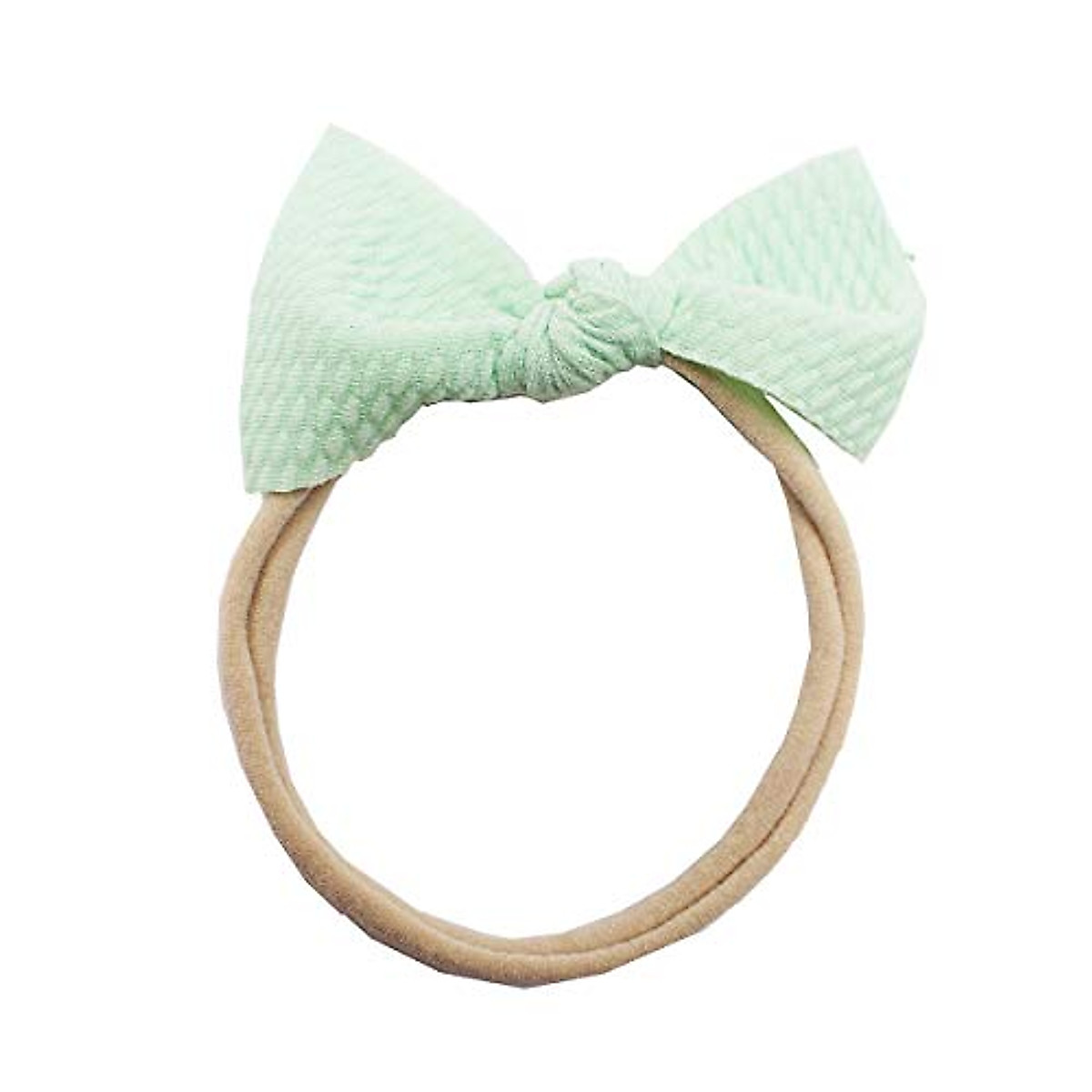 CellElection 30PCS Baby Nylon Headbands 3.75Inch Hair Bows Soft Nylon Hair Bands Hair Accessories for Baby Girls Newborns Infants Toddlers