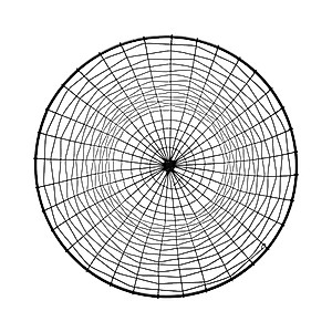 G.E.T. WB-312-MG Heavy Duty Iron Wire Utility Storage Basket, Round, 16" x 18"