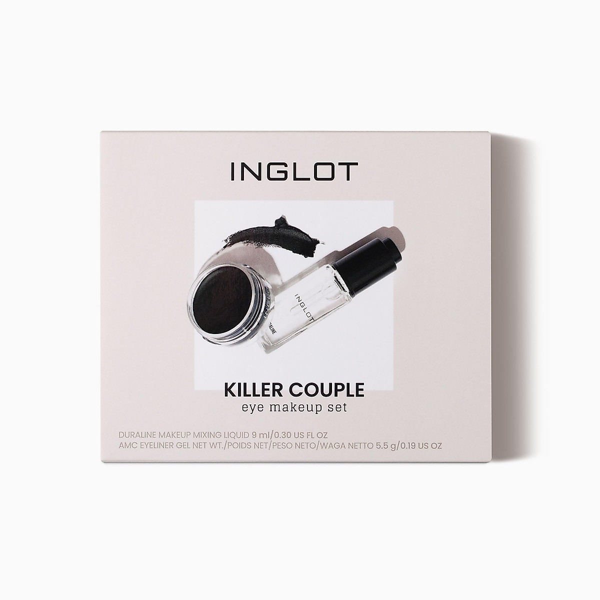 Inglot Eye Set | Duraline + AMC Eyeliner Gel 77