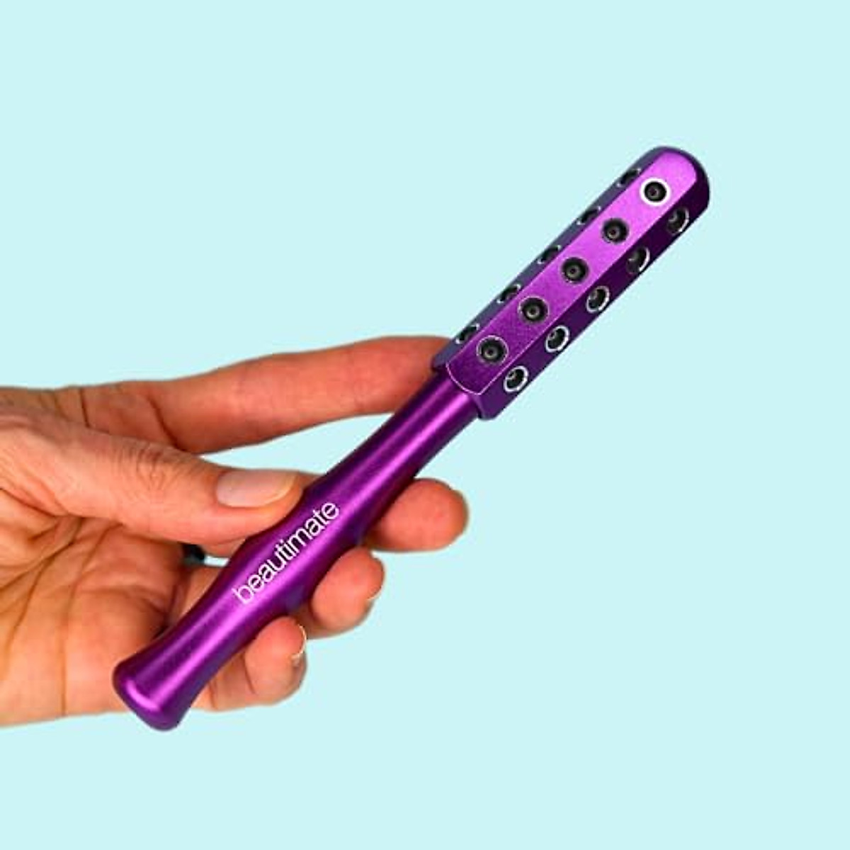 beautimate Germanium Roller Uplifting Face Massager Beauty Roller for Skin Tightening & De-Puffing, Face, Eye, Chin, Neck Massager, Anti-Aging Beauty Tool to Lift, Firm and Tighten Skin