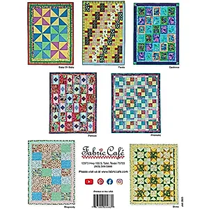Fabric Cafe Fat Quarter Quilt Treats, Multi