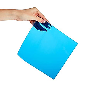 Bright Creations 120 Pack Colored Cellophane Wrap Sheets for Gift Baskets, DIY Crafts, 8 Rainbow Colors (8 In)