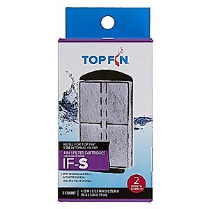 Top Fin Retreat Filter Large, IF-S (2 Count)