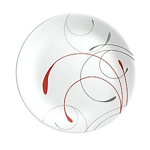 Corelle Splendor Chip & Break Resistant 18pc Dinner Set, Service for 6, Vitrelle glass