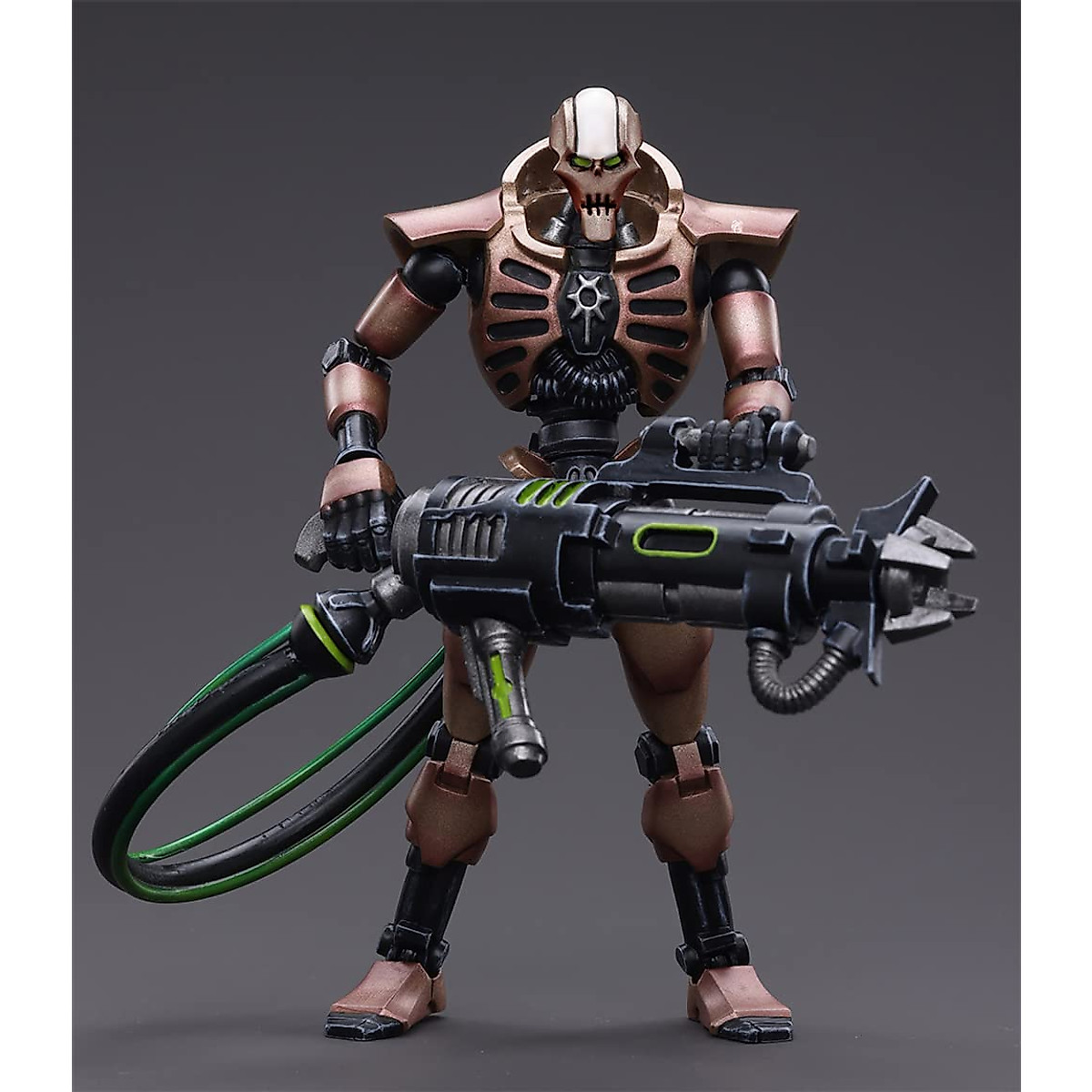 HiPlay JoyToy Warhammer 40K Necrons Szarekhan Dynasty lmmortal with Tesla Carbine 2 Packs Set 1:18 Scale Collectible Action Figure