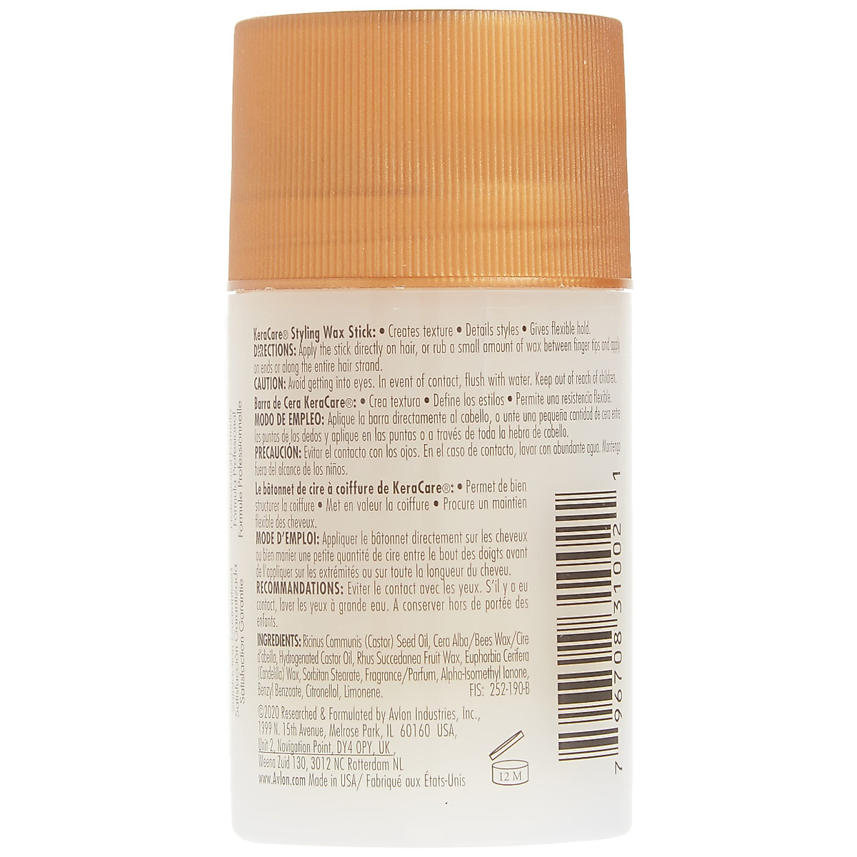 Avlon Styling Wax, 2.6 Ounce