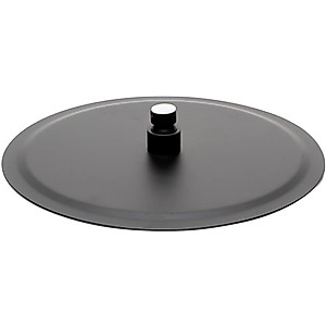 ALFI brand RAIN12R-BM Stainless Steel 12" Round Ultra-Thin Rain Shower Head, 12"L x 12"W x 0.13"H, Black Matte