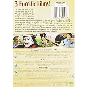 Family Favorite Treasures 3-Movie Collection (The Cat In The Hat / Babe / Beethoven)