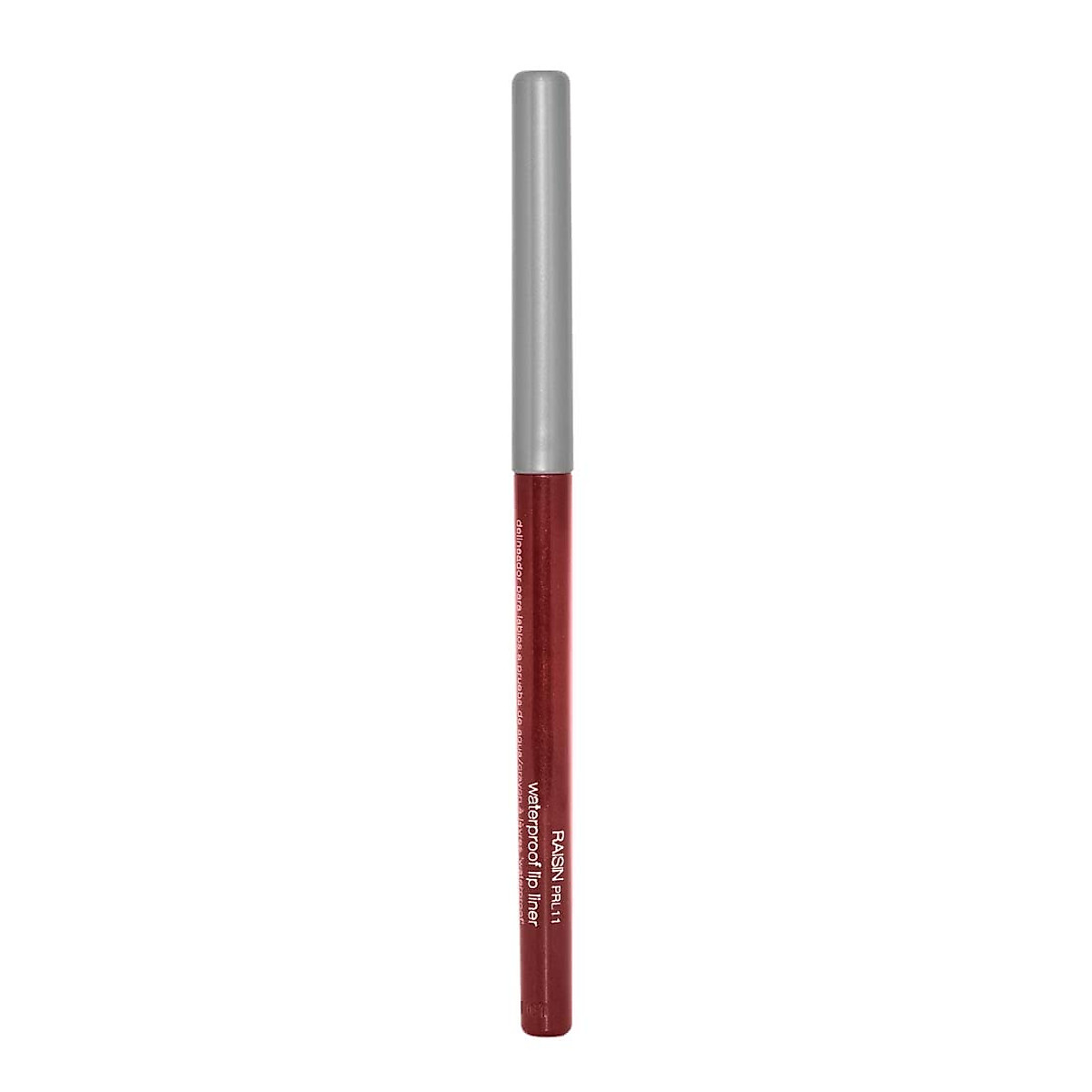 Palladio Retractable Waterproof Lip Liner High Pigmented and Creamy Color Slim Twist Up Smudge Proof Formula with Long Lasting All Day Wear No Sharpener Required, Raisin, 1 Count