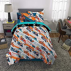 Franco Kids Bedding Super Soft Comforter and Sheet Set with Sham, 5 Piece Twin Size, Space Jam 2 A New Legacy