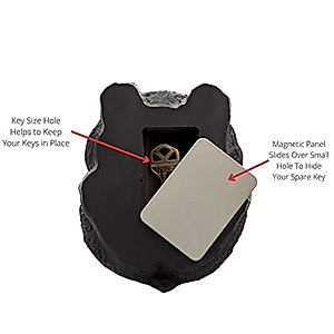 Gift Essentials Outdoor Key Hider Stocky Bunny Kritter Key Holder Garden, Patio and Lawn Ornament