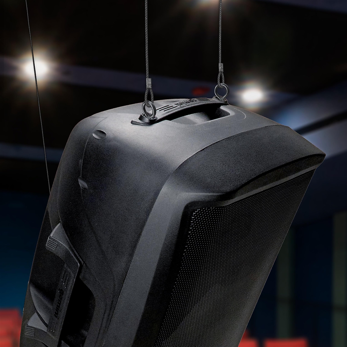 Gemini Sound AS-2115BT Active 15 Inch Woofer 2000 Watt DJ Monitor Powered Amplified PA Speakers System with Bluetooth, Wireless Stereo Pairing, Onboard 2 Channel Mixer Handles and Portable Fly Points