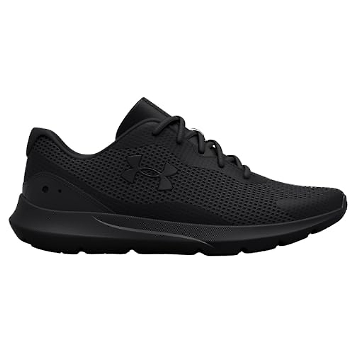 Under Armour Men's Surge 3, Black/Black, 13 Medium US