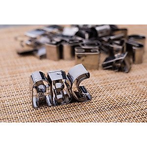 SurgeHai 26-Piece Small Alphabet Cutters Set (A - Z), Stainless Steel Decorating Tools Letters Fondant Cutters