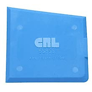C.R. Laurence 55BSS CRL Silicone Spatula Finishing Tool, Blue