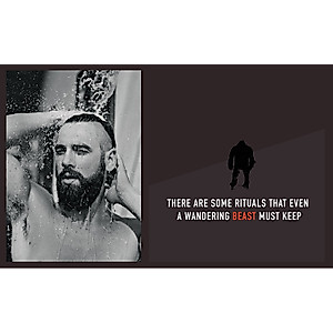 Beast Caffeine Conditioner for Thinning Hair - Ginseng, Argan Oil, Vitamin B, Green Tea, Eucalyptus Pomegranate Oils, Aloe - Sulfate Free Moisturizing Unisex DHT Blocking Hair Loss Dry Scalp 8 oz