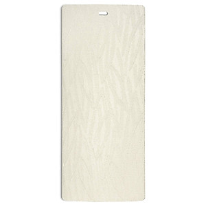 DALIX Orleans Off White Vertical Blind Design Slats Sliding Door 82.5 Qty 5 Pack