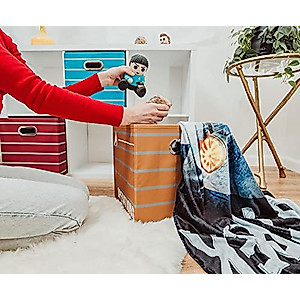 Star Trek: The Next Generation 13-Inch Fabric Storage Bin Cube Organizers, Set of 3