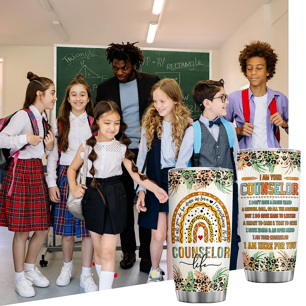 School Counselor Gifts For Women 20oz Tumbler, Counselor Appreciation Week, The Counselor Tumbler, Counselor Appreciation Gifts, School Counselor Office Must Haves, School Counselor Week Mug