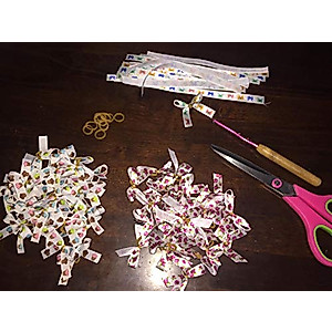 PET SHOW 1000pcs 100G/Pack Bulk Dog Rubber Bands for Hair Grooming DIY Hair Bows Top Knots for Puppies Cats Farm Animals Small Medium Large Dogs