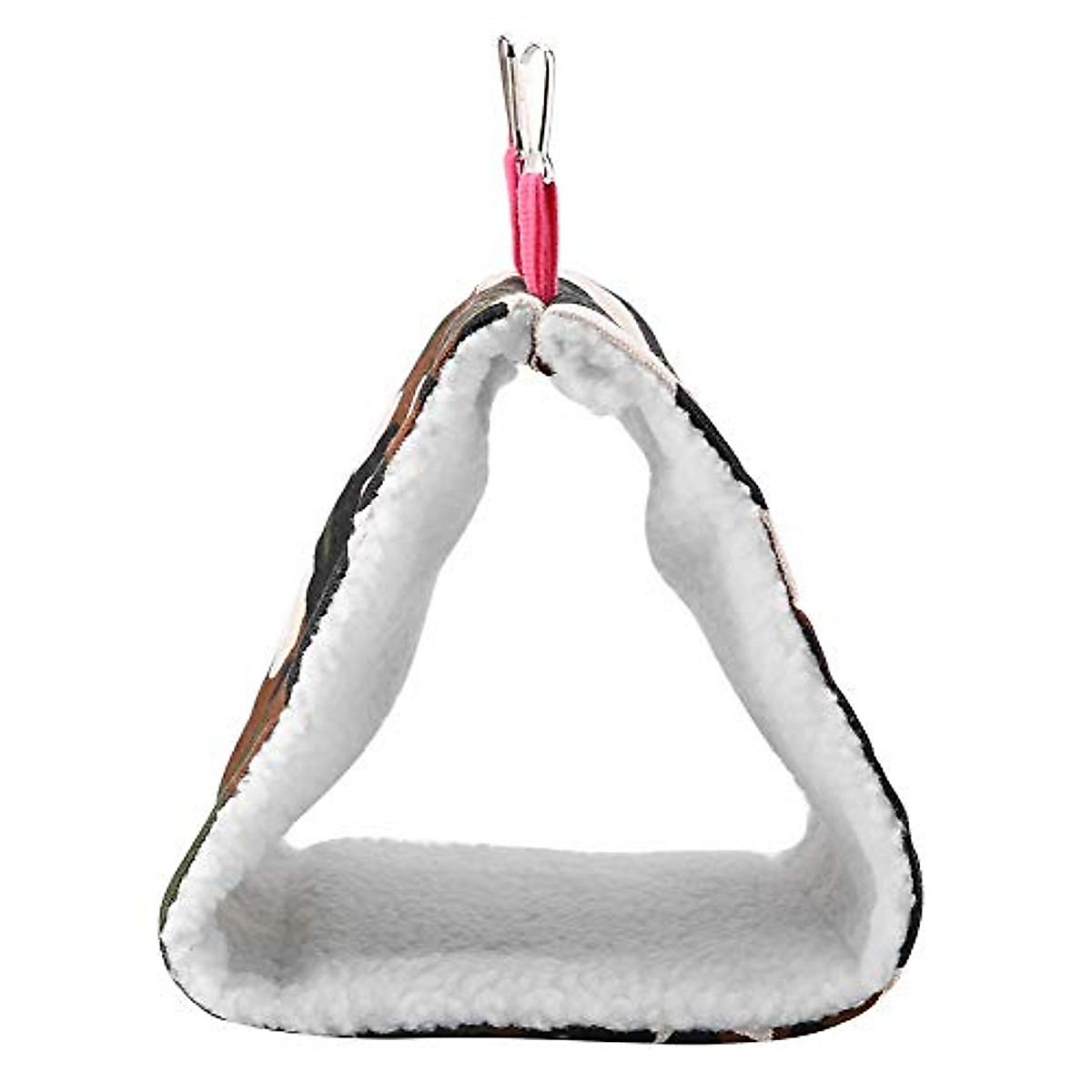 HEEPDD Bird Hammock, Warm Soft Parrot Nest Hanging Hut Tent for Parakeet Cockatiel Lovebird Budgie Finch Canary Cockatoo African Grey Amazon Macaw (#5) Nests