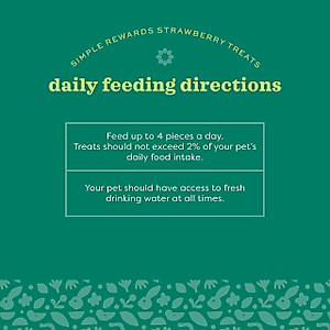 Oxbow SIMPLE REWARDS STRAWBERRY Small Animal Treat 0.5 oz