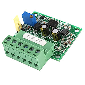3.3V PWM to 0 to10V Voltage Converter Metal Converter Module D/A Digital Analog PLC Module Frequency to Voltage Converter Module