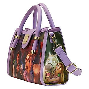 Loungefly Disney Crossbody Bag Rapunzel Princess Official Purple One Size