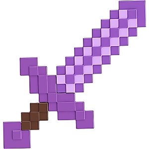 Mattel Minecraft Enchanted Sword, Kid-Sized Wearable Accessory for Role-Play & Costumes