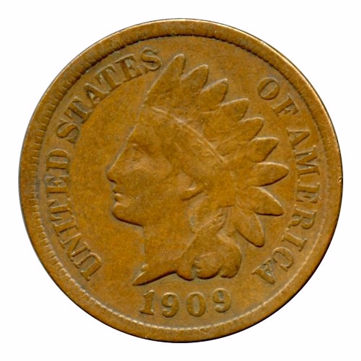 1909 Indian Head Cent