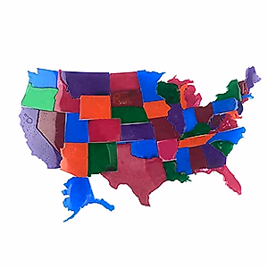 Silicone Jewelry Tray Epoxy Resin Casting Mold US Map Mat Teapot Mat Tray Mold for Jewelry Making Table Wine Tray Resin Silicone molds for Jewelry