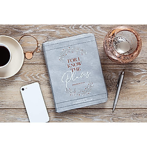 For I Know the Plans 2021 Planner: 18-Month Ziparound Planner