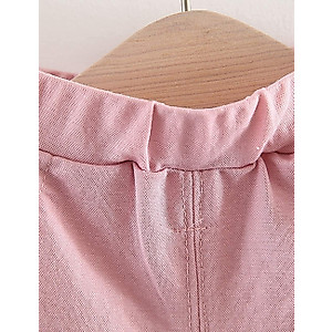 Hipea Toddler Baby Girls Summer Clothes Outfits Ruffle Camisole Spot Dot Tops and Casual Shorts 2-Piece Newborn Girl Clothing Set (2-3T)