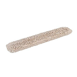 Bristles 3572 Industrial Strength Dust Mop Head 72 Inch - Disposable Cleaning Pad, 72 x 5 for Commercial and Residential Use