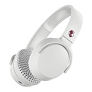 Skullcandy Riff Wireless On-Ear Headphone - White/Crimson