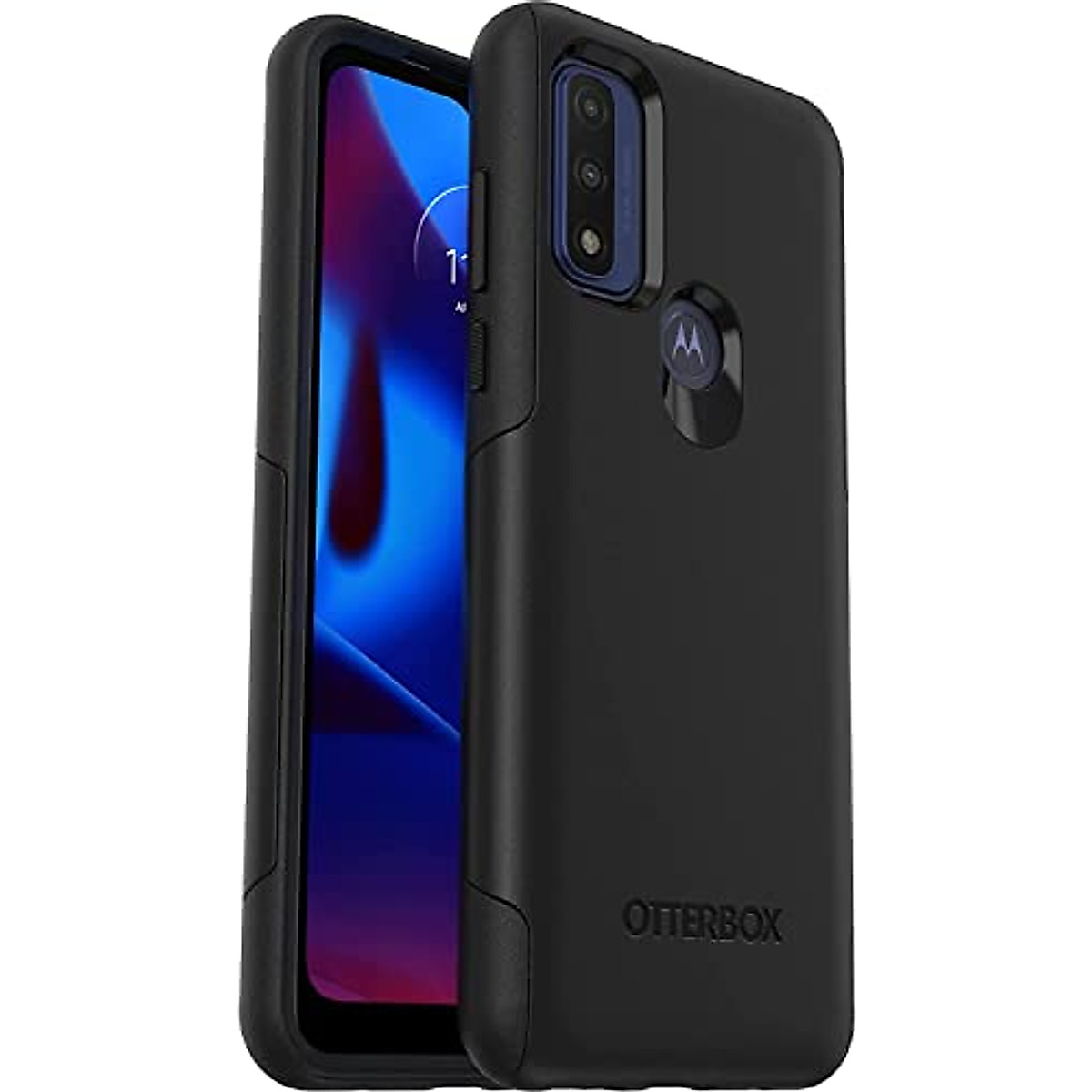 OtterBox Moto g Pure Commuter Series Lite Case - Black, Slim & Tough, Pocket-Friendly, with Open Access to Ports and Speakers (no Port Covers),