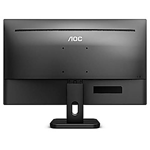 AOC 27E1H 27" Full HD 1920x1080 Monitor, IPS Panel, 5ms, FlickerFree, HDMI/VGA, VESA Compatible, EnergyStar