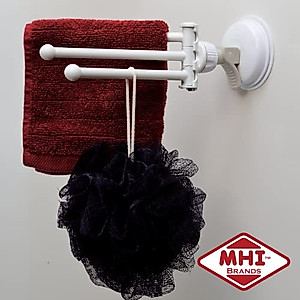 Changing Lifestyles Safe-er-Grip Drip Dry Portable Drying Rack, White with 3 prongs,11.5x17 Inch (Pack of 1)