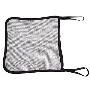 4Pcs Baby Stroller Bag,Oxford Hanging Mesh Stroller Bags Net Organizer 11.8"x12.5"(Black)