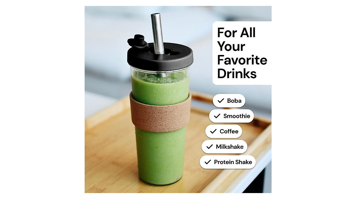 Dodoko Reusable Boba Cup: Perfect for Smoothies & Iced Coffee
