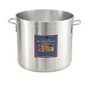 Winco 6.0mm Aluminum Stock Pot, 40-Quart, Medium