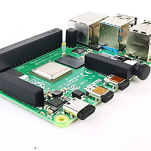 DSLRKIT Anti-Dust Plug for Raspberry Pi 4 4B Stopper Cover GPIO USB MIPI DSI CSI HDMI, Color Black