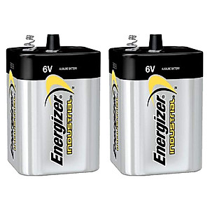 2 Pack Energizer Max 529 6V Lantern Battery