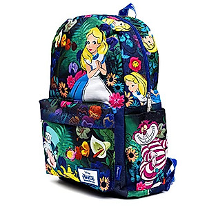 Wondapop Disney Alice in Wonderland 17" Full Size Nylon Backpack