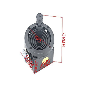 Lai Ke Wei Joystick Potentiometer 5K Ohm Switch Rotary Bidirectional JH-D202X-R2 Joystick Joystick Potentiometer Black