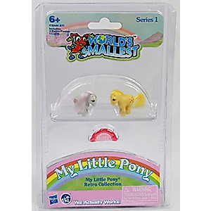 Worlds Smallest My Little Pony Retro Collection Series 1 Complete Set - Bundle
