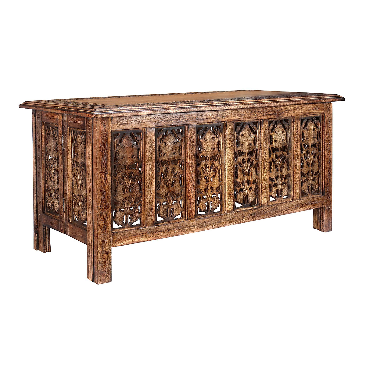 Rectangular Wooden Coffee Table, Modern Wooden Coffee Table, Center Tables, Entryway Table, Living Room Table for Magazines, Books, and Plants - 36x18 Inch Burnt