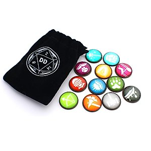 D&D and TRPG Token Set for Dungeons and Dragons (Player Classes)