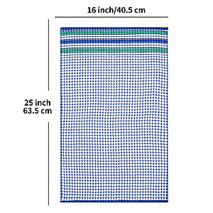 Gentlife Large Kitchen Dish Towels, 16 Inch x 26 Inch Bulk Absorbent Cotton Kitchen Towels Super Soft Dish Cloths, 4 Pack Bright Colorful Tea Towels Bar Towels for Washing Drying Dishes and Household